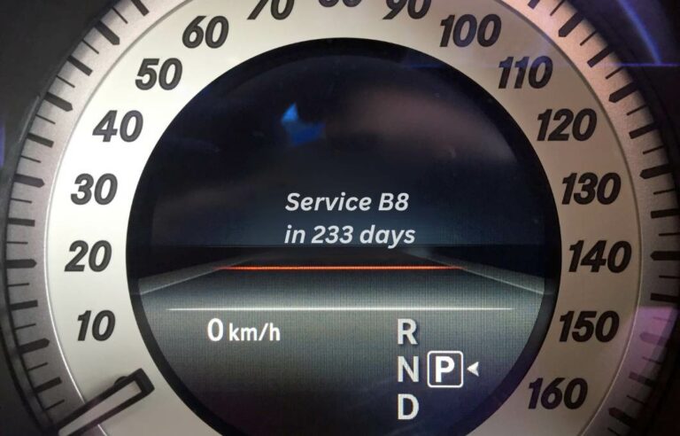 Mercedes B8 Service Checklist Explained With Costs